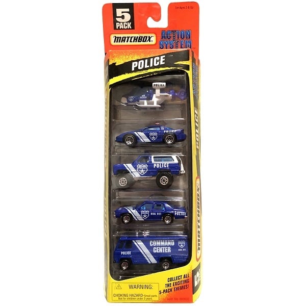 1996 Matchbox Police 5 Pack | CollectiblesAndMoreInStore