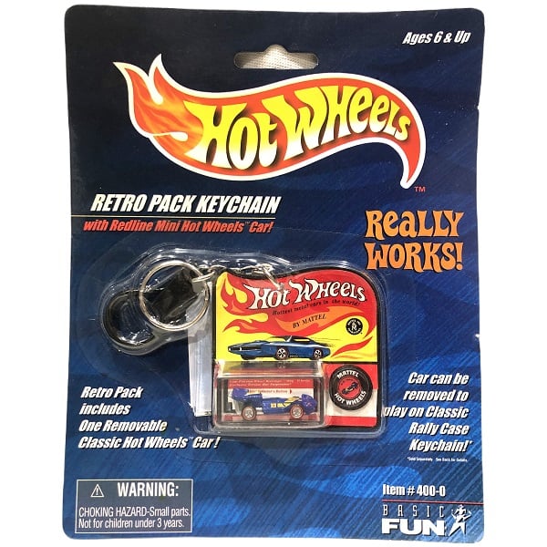 2000 Hot Wheels Retro Keychain | CollectiblesAndMoreInStore