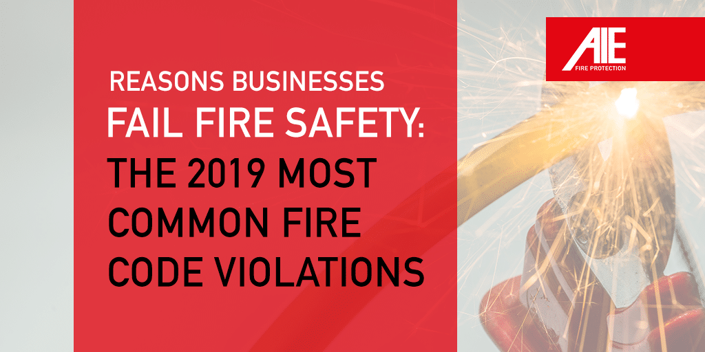 11 Most Common Building Fire Code Violations: Fire Safety Fails | AIE
