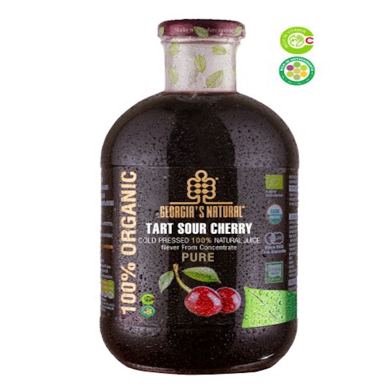 Georgia's Natural Pure Tart Sour Cherry Juice Organic 1Lt | Bentleigh ...