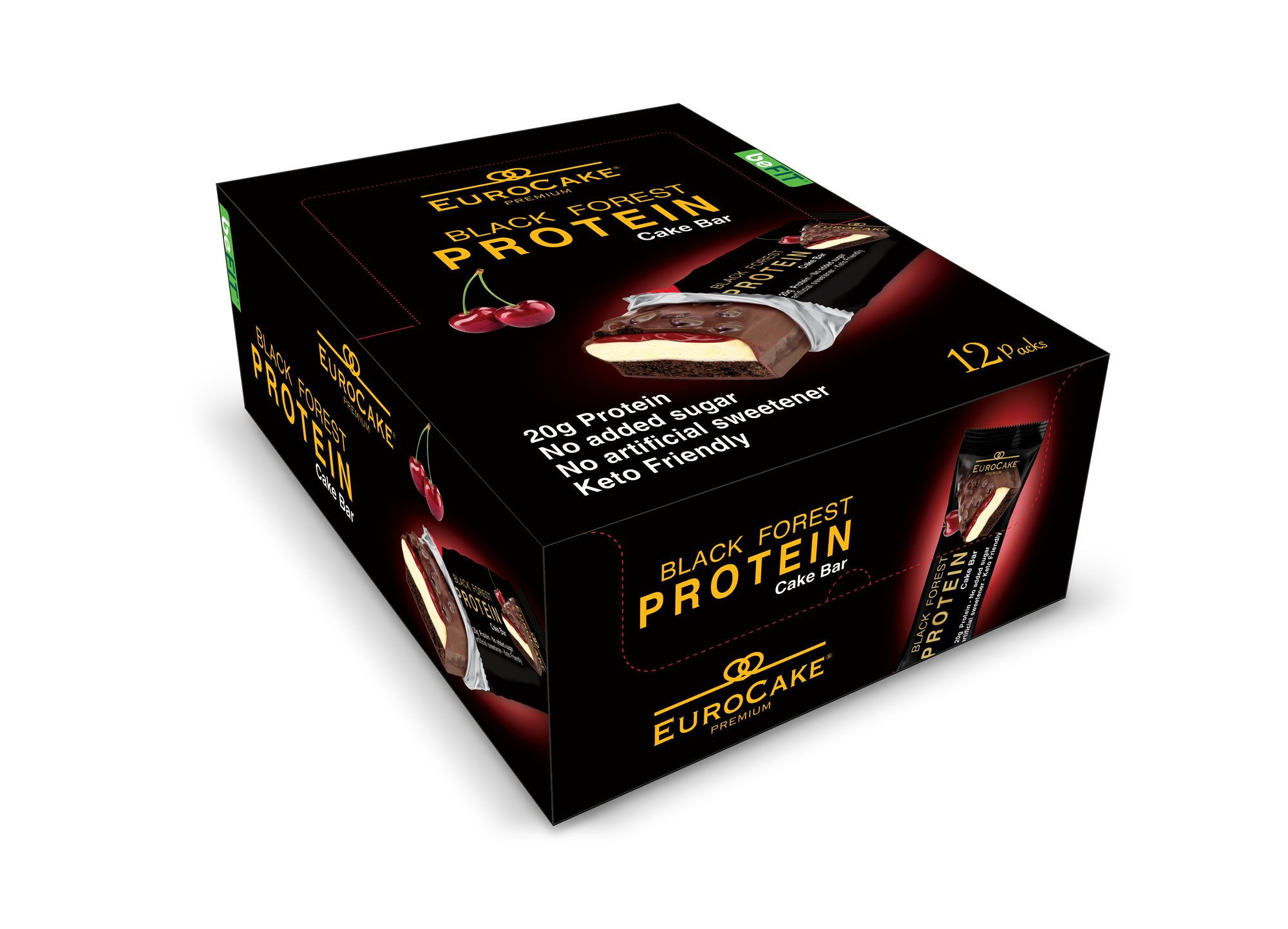Black Forest Protein Cake Bar – Dofreeze LLC