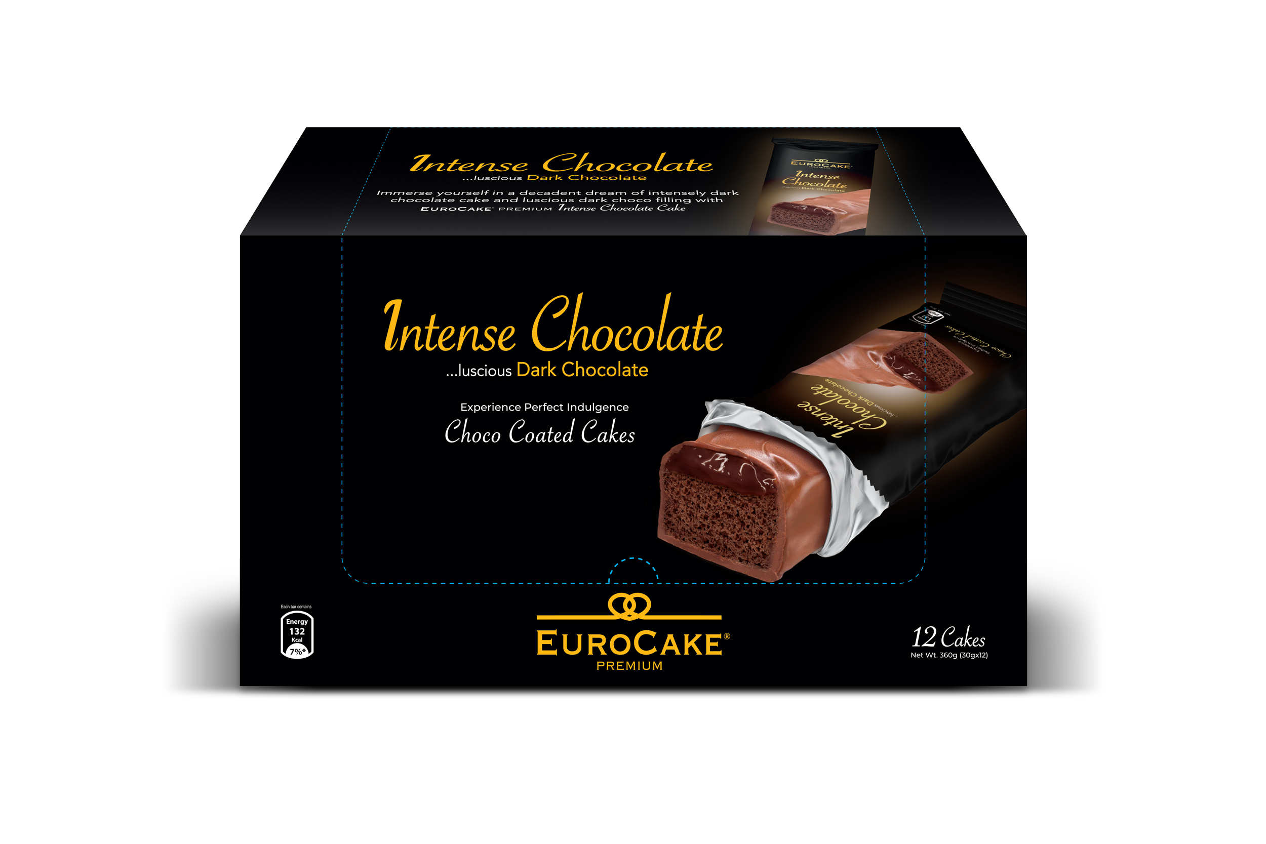 Intense Chocolate Choco Coated Cake – Dofreeze LLC