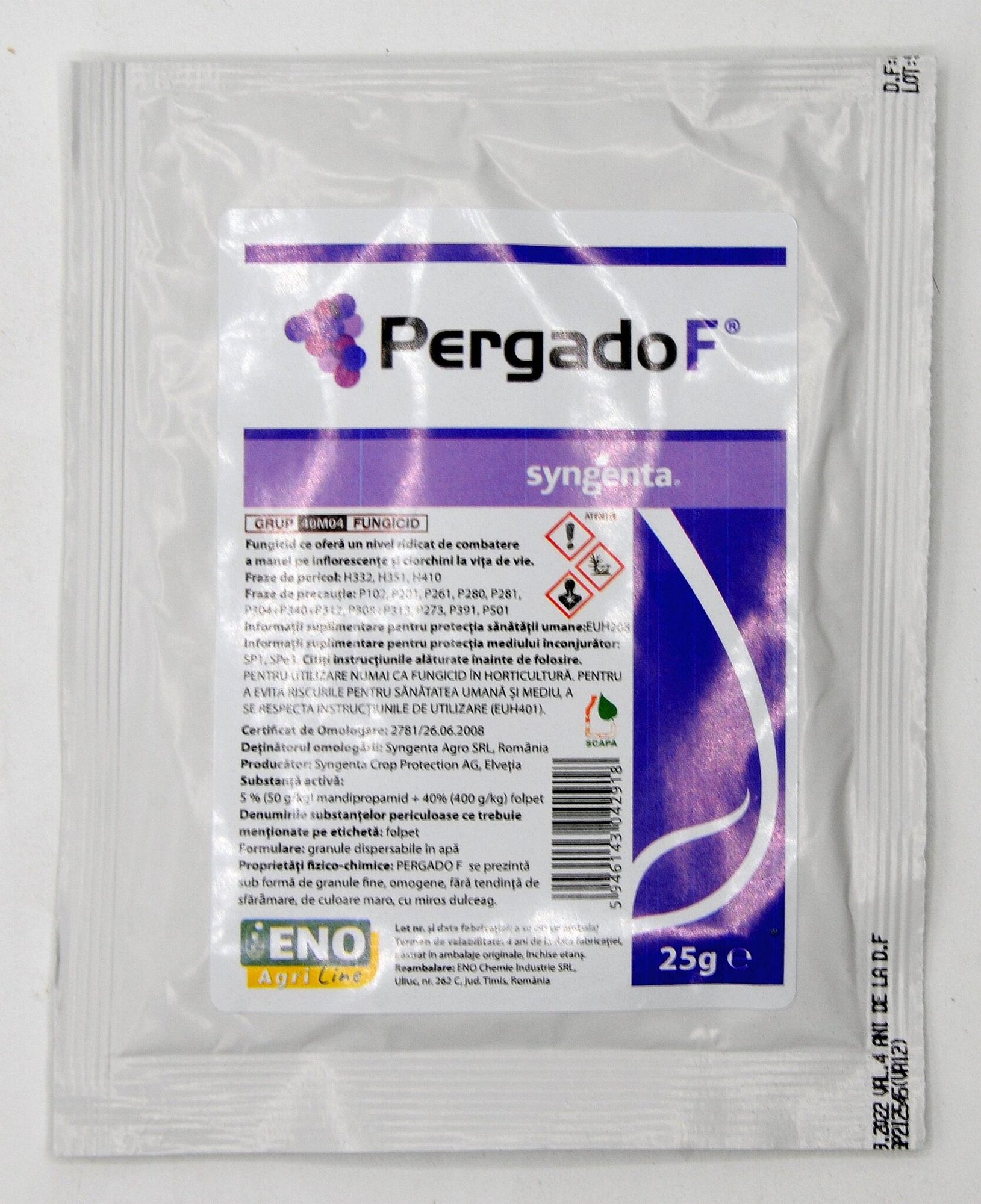 PERGADO F 25 g - ENO Chemie