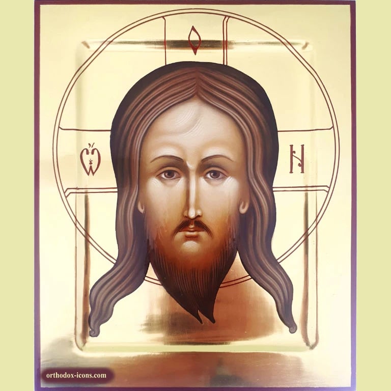 The Vernicle Image of the Saviour | Jesus Icon Orthodox | Mstyora