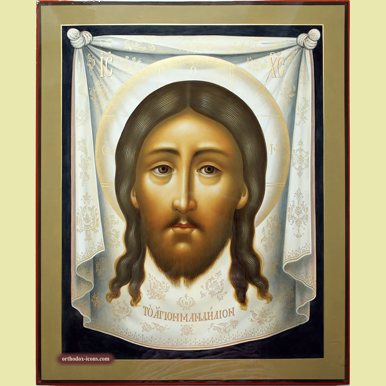 Holy Face Orthodox Icon | Paintings of Jesus | Mstyora Icons