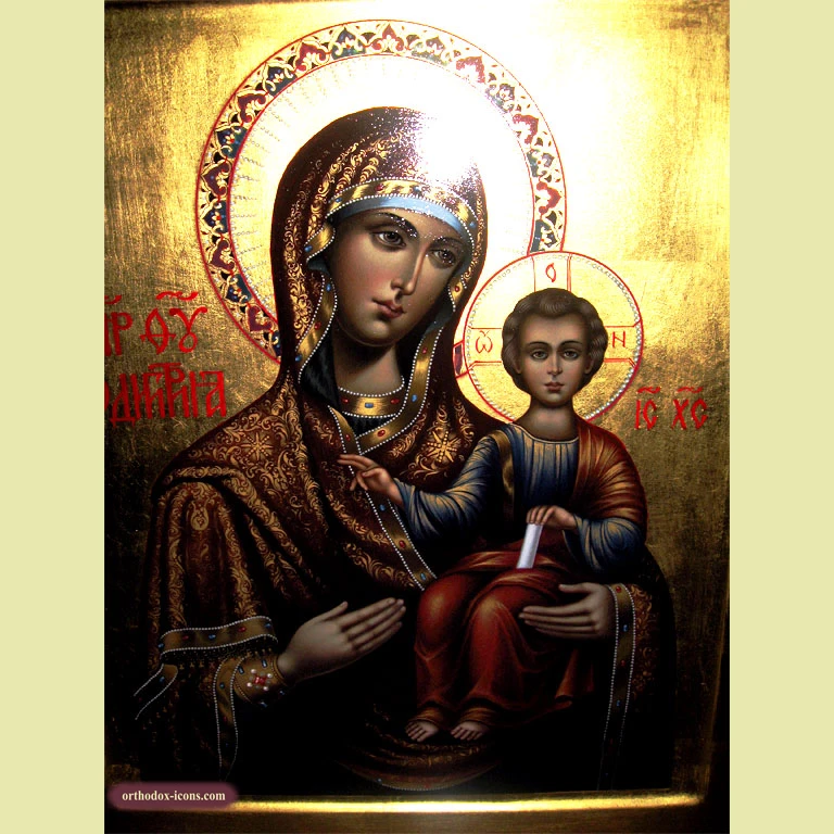 Virgin Hodegetria Orthodox Icon | Christian Art | Christian Store