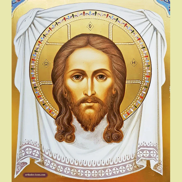 The Holy Face Orthodox Icon | Painting of Jesus | Mstyora Icons