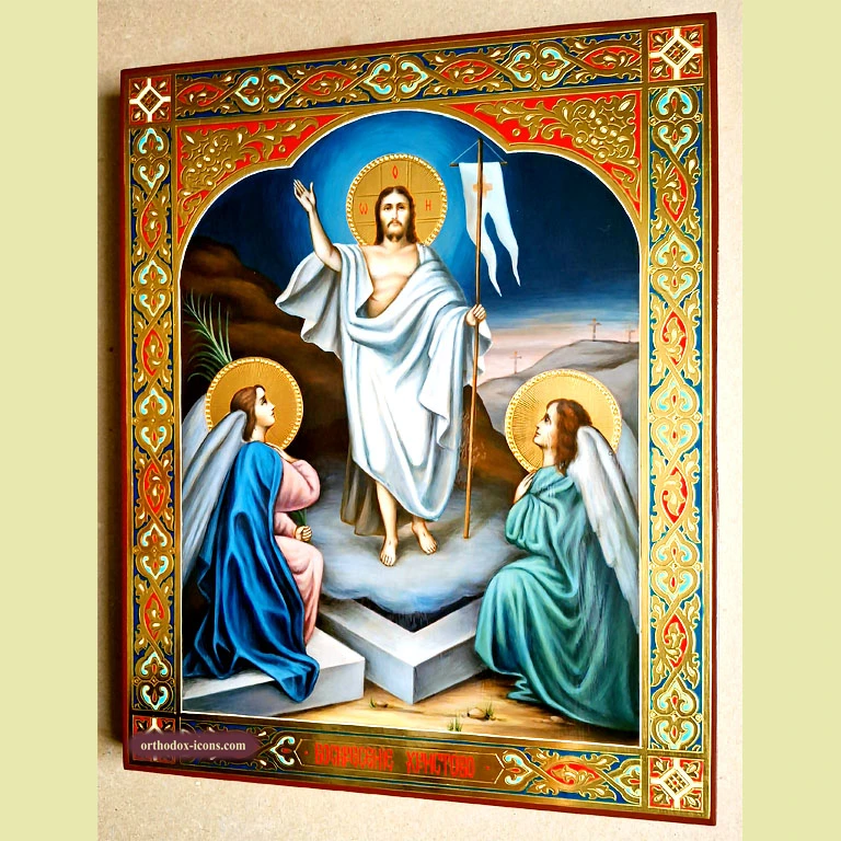 The Resurrection of Christ Orthodox Icon | Jesus art | Mstyora Icons