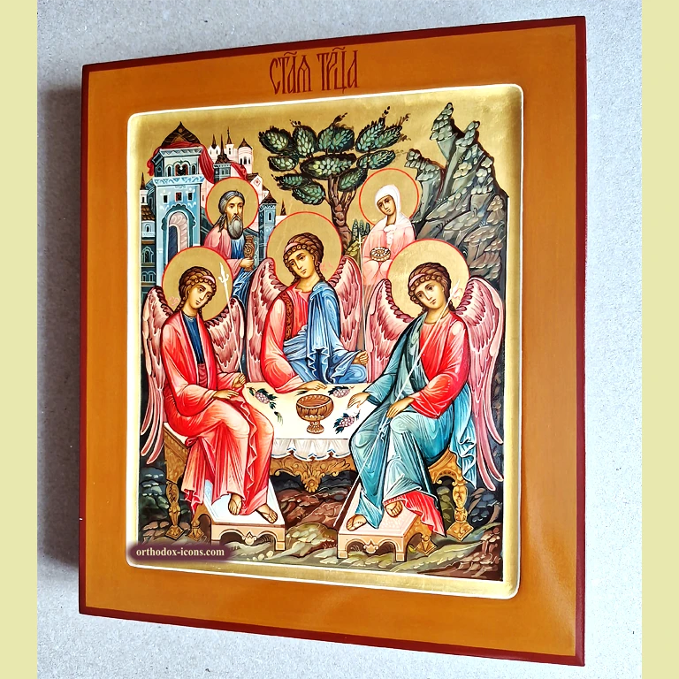 Orthodox Icon of Blessed Trinity | Christian Orthodox Icons | Mstyora
