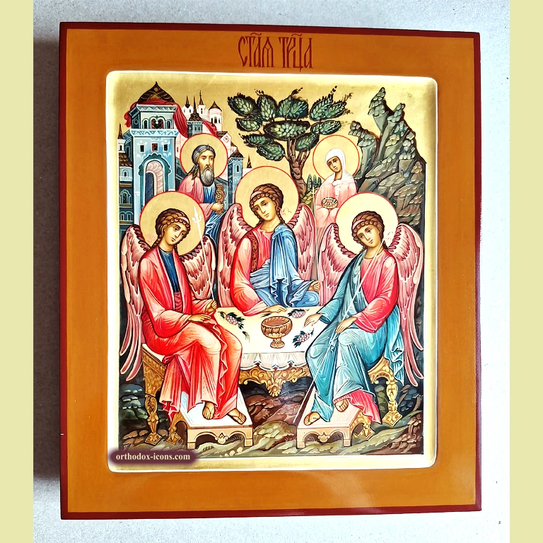 Orthodox Icon of Blessed Trinity | Christian Orthodox Icons | Mstyora