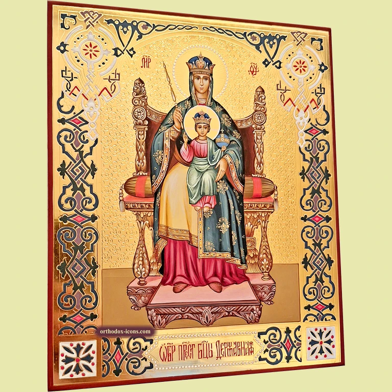 Sovereign Icon of the Mother of God | Iconography Art | Mstyora Icons