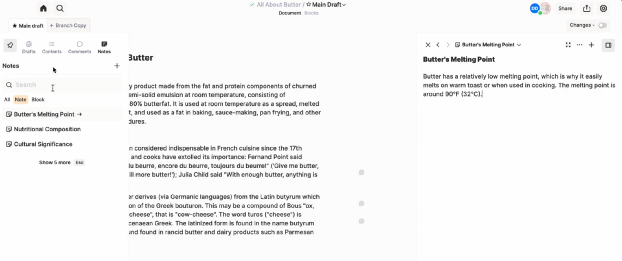 ButterDocs. Alternative à Google Docs pour l'écriture collaborative