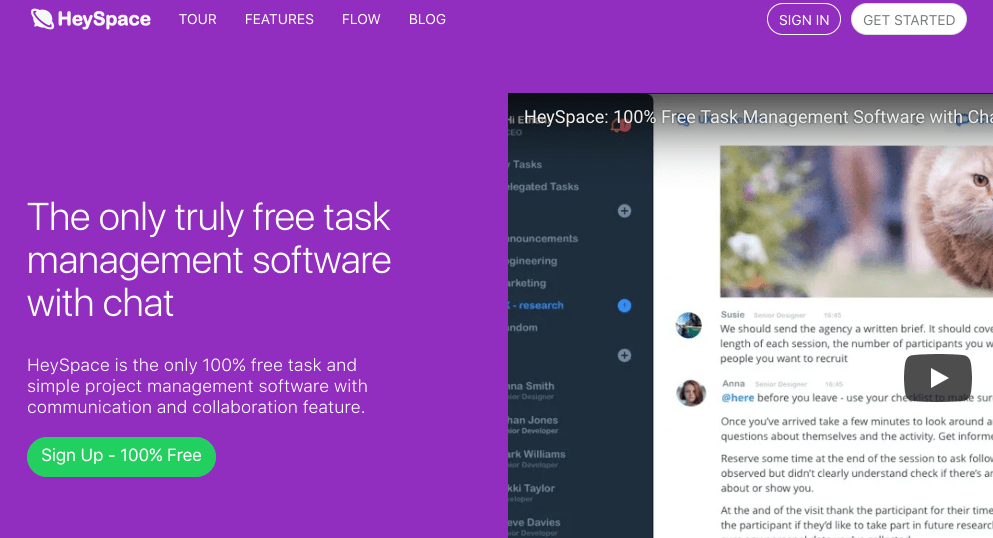 HeySpace. Comment gérer tâches et projets en équipe - Les Outils ...