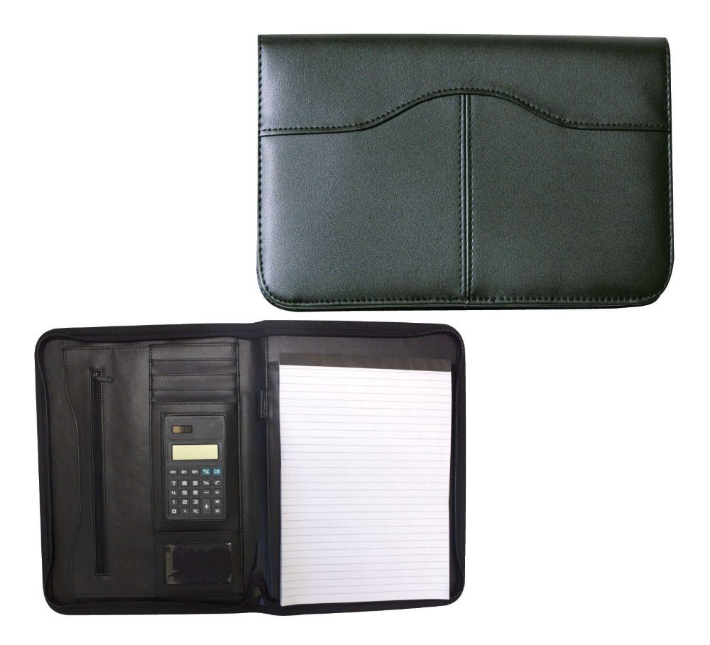 A4 PU Folder + Calculator + Note Pad - The Lever Arch Lab