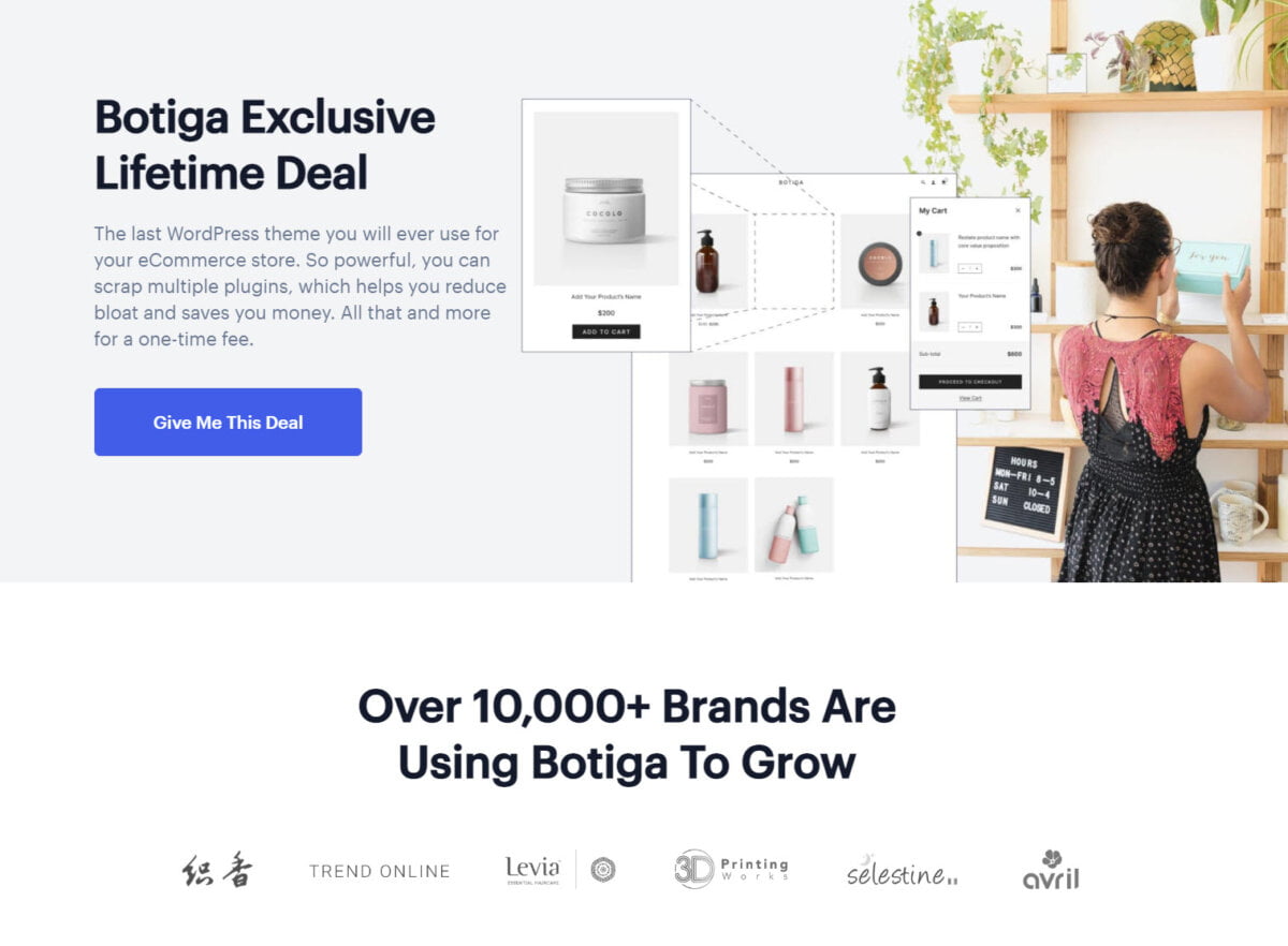 aThemes Botiga Lifetime Deal 🚀 Fast & Customizable WooCommerce Theme ...