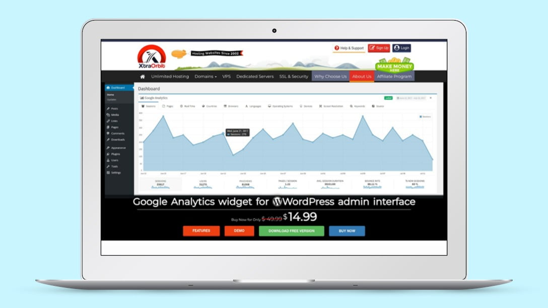 Lara, Google Analytics widget Lifetime Deal | Lifetimo.com