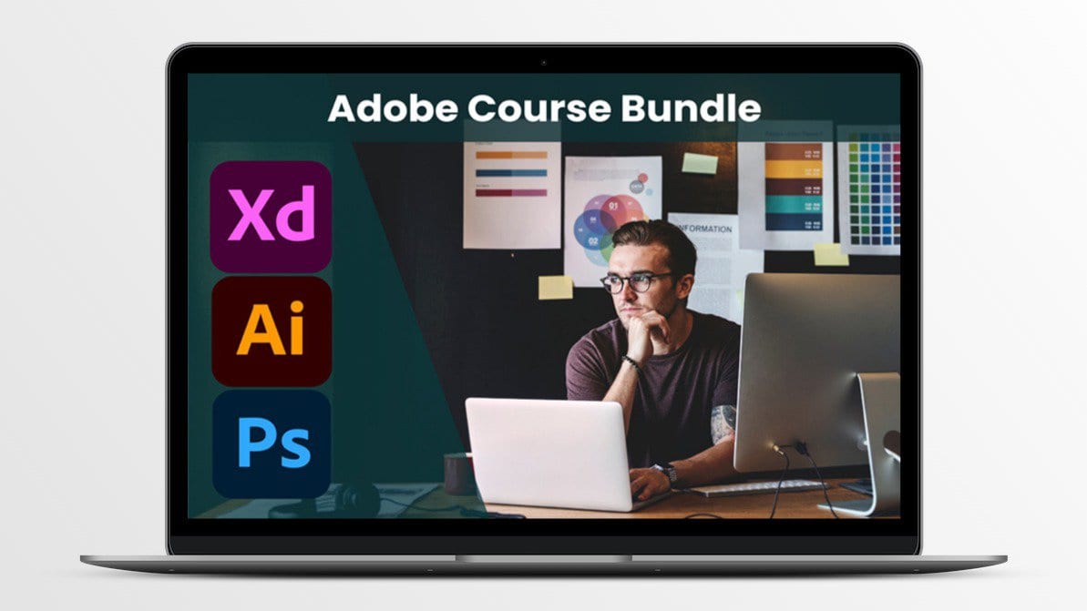 Adobe Course Bundle – Photoshop, Illustrator & XD | Lifetime Access | Lifetimo.com