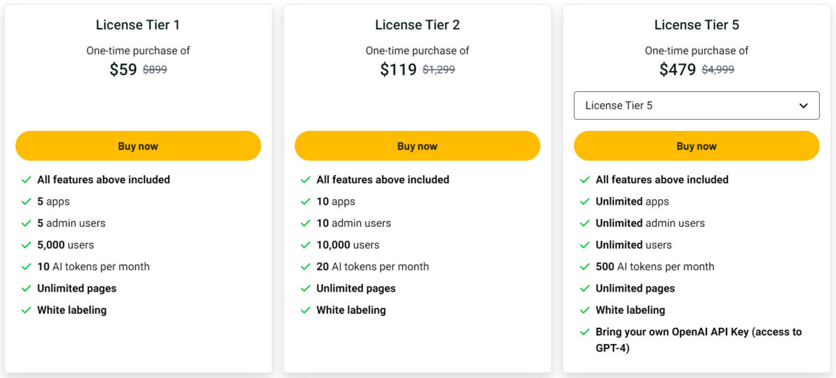 Frontly Lifetime Deal 🤖 Build Custom Apps With No-Code | Lifetimo.com
