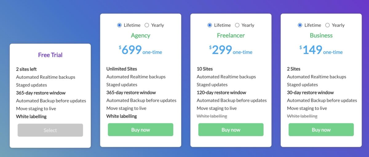 WP Time Capsule Lifetime Deal with 15% Extra OFF 🔄 Efficient Incremental Backups | Lifetimo.com