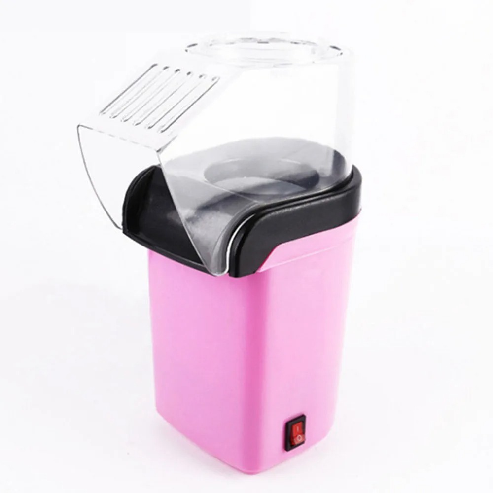 Machine a pop corn rose électrique