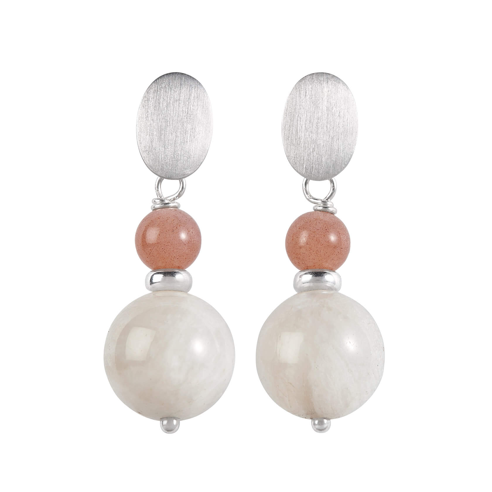 Pendientes luna y sol | Marybola