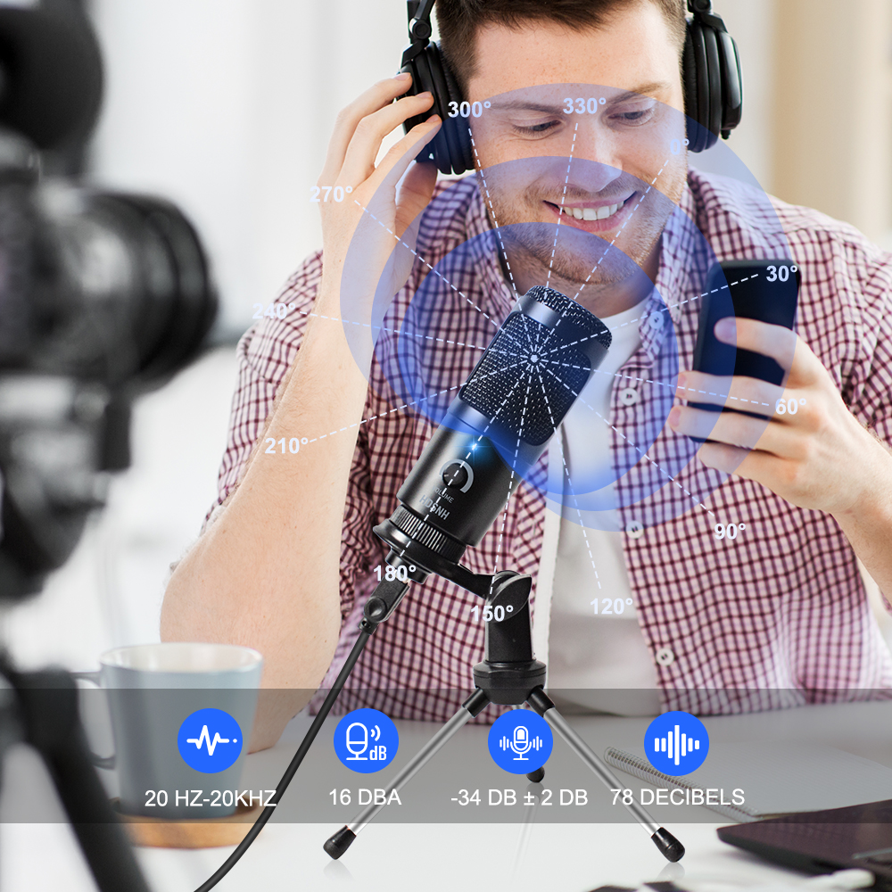 Micro pour asmr pas cher à condensateur - Boutique de micro asmr