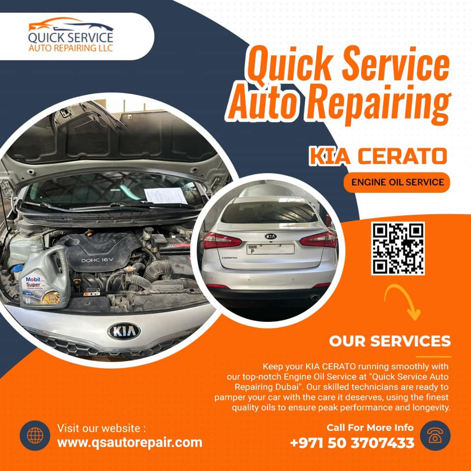 Kia Repair Dubai - Quick Service Auto Repairing LLC