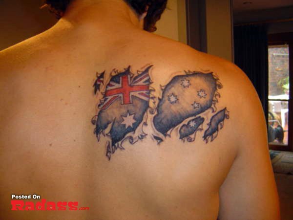 Realistic Ripped Skin Tattoos