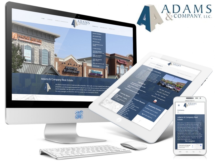 Adams Property Management Property Management Web Design Shocase
