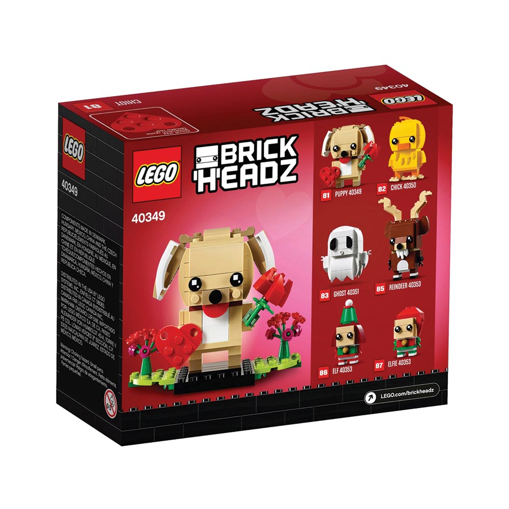 40349 Lego BrickHeadz Valentine's Puppy - Brickly