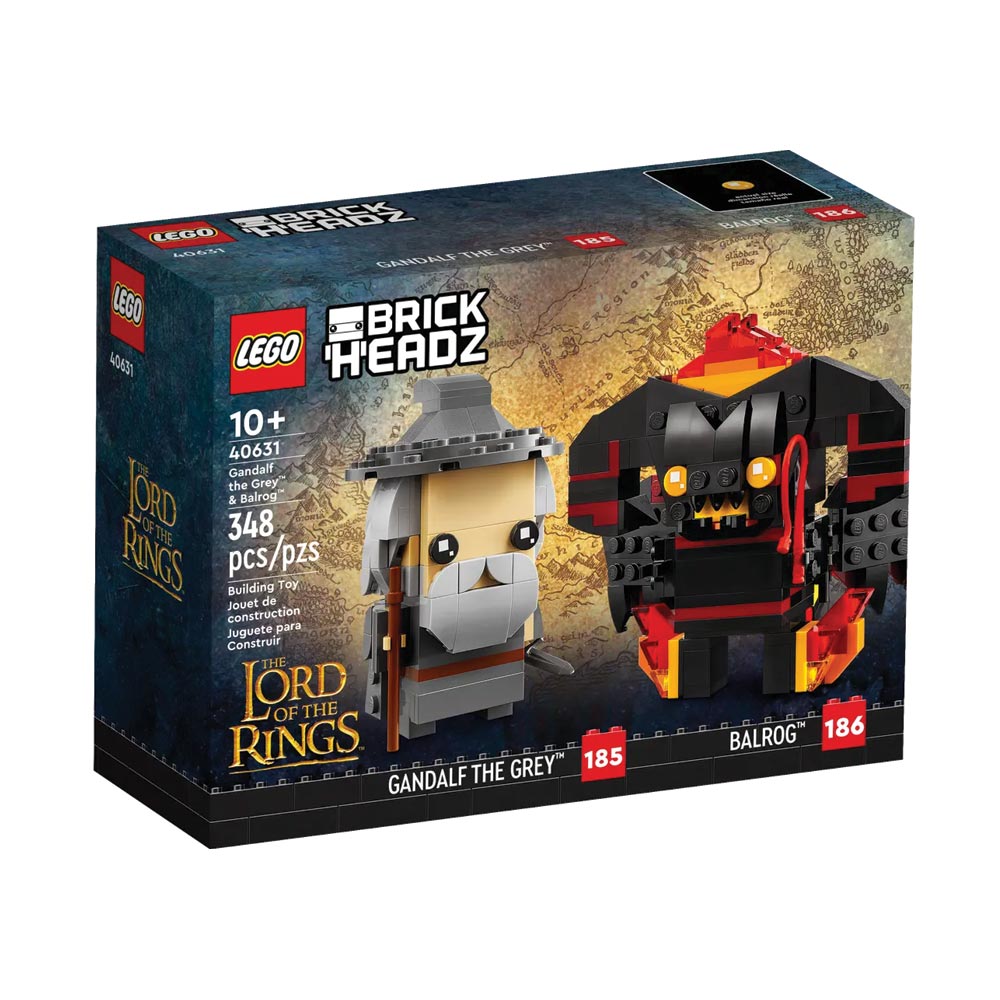 40631 LEGO Brickheadz - Lord of the Rings™ - Gandalf the Grey™ & - Brickly