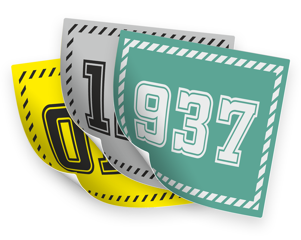 Start numbers - Centrum Druku 7/24h