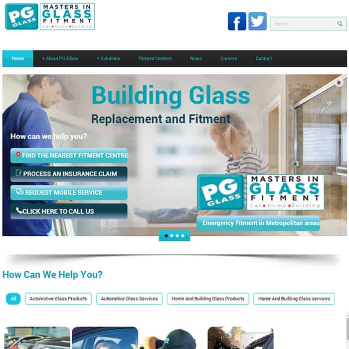 PG Glass | Ever Digital Marketing