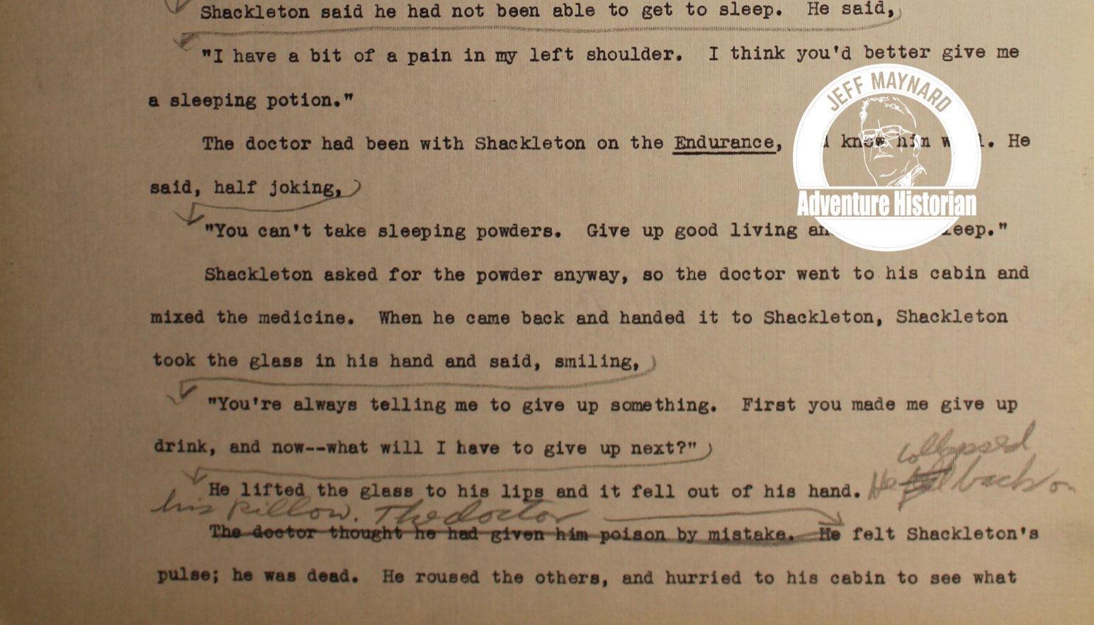 Shackleton's Death The Lost Letters Part 2