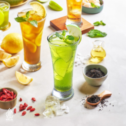 ES TEH APEL HIJAU - Ta-Wan