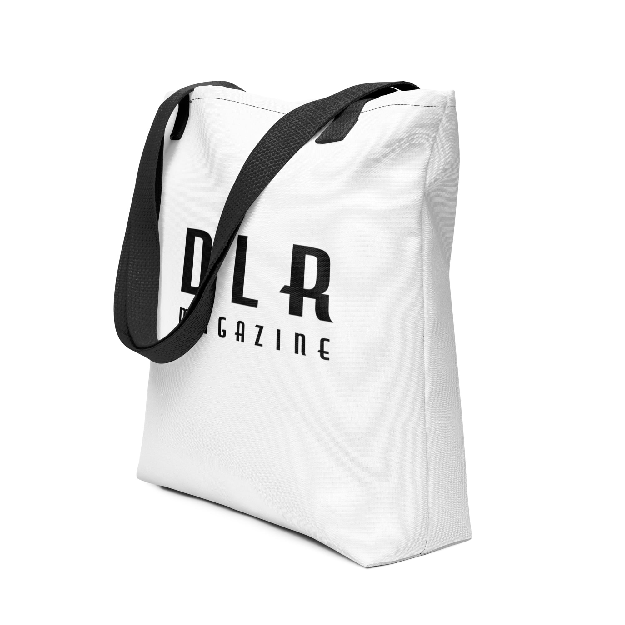 DLR Magazine logo tote bag - white - WDW Magazine