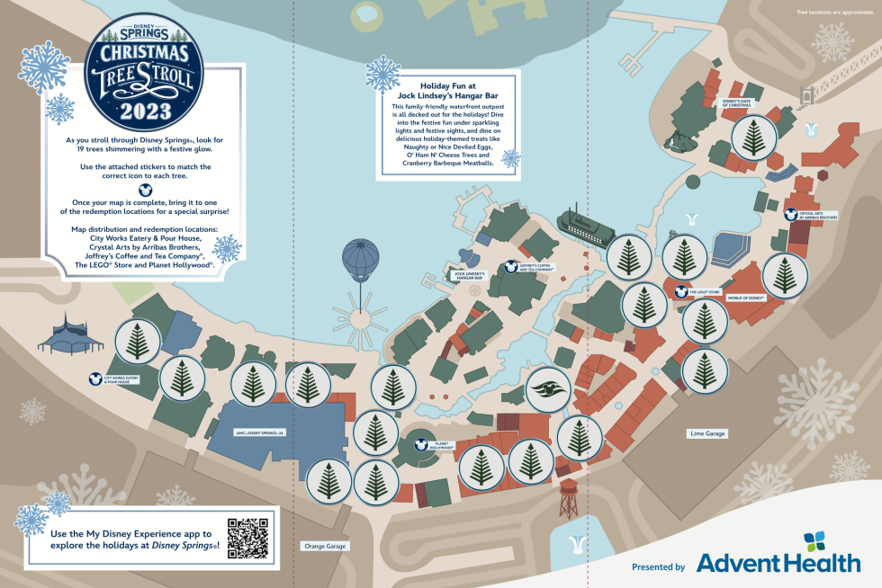 Disney Springs Christmas Tree Stroll: A Complete Guide - WDW Magazine